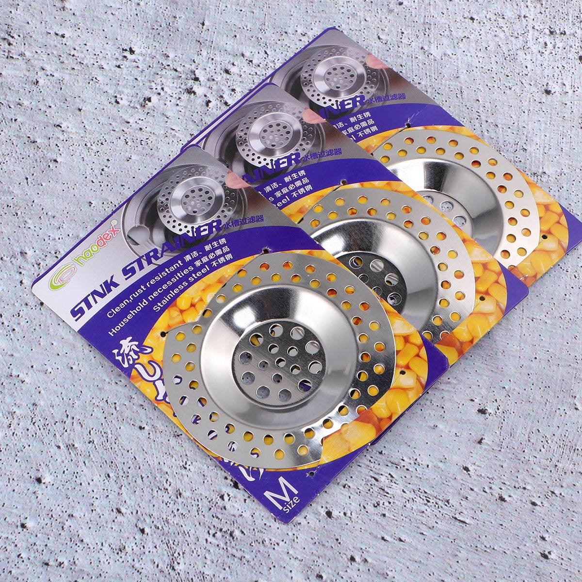 ORDDIART 3Pcs Sink Drain Mesh Waste for Kitchen Use Plumbing Protection ...