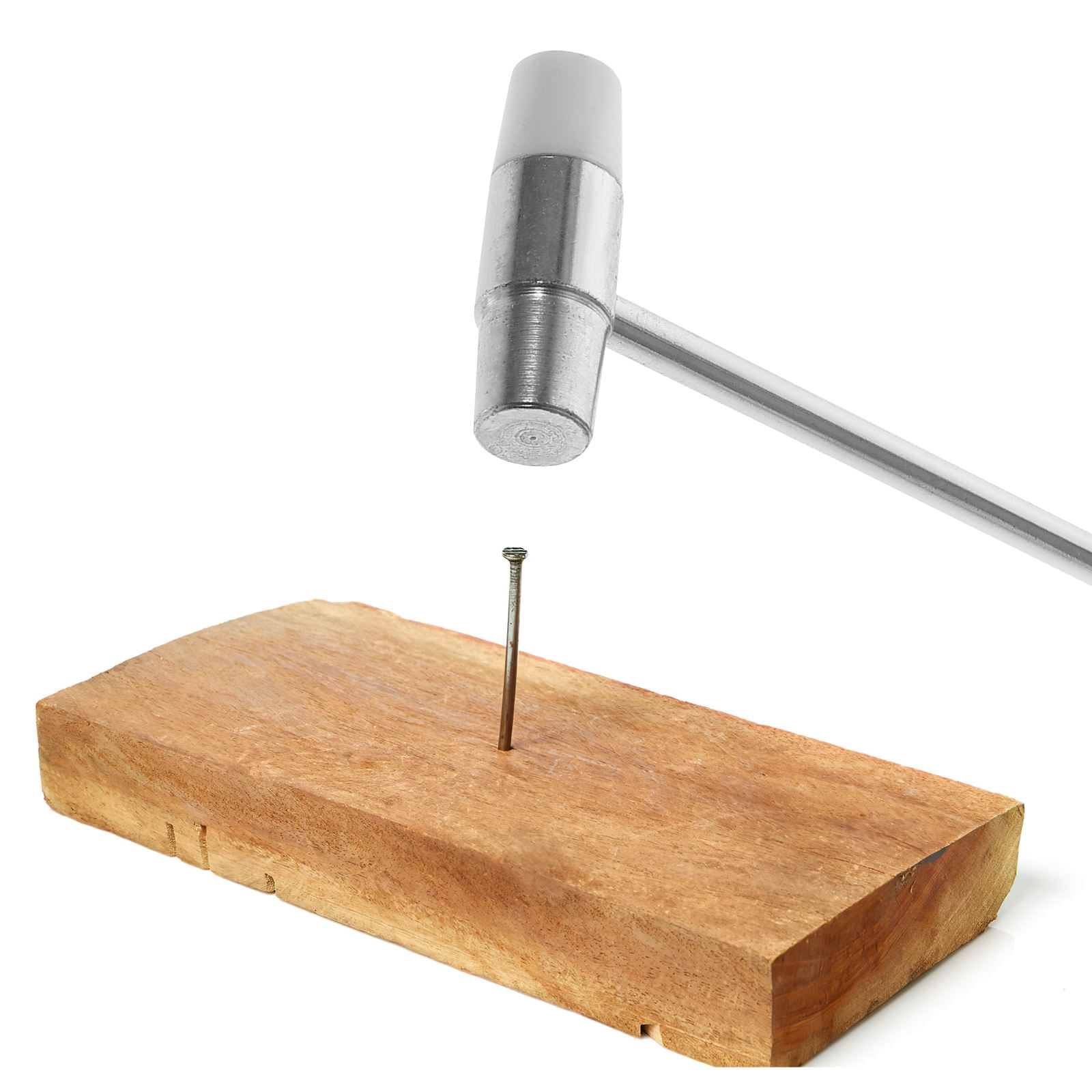 ORDDIART 4Pcs Double-faced Mallet with Conical Top for Hard and Soft ...