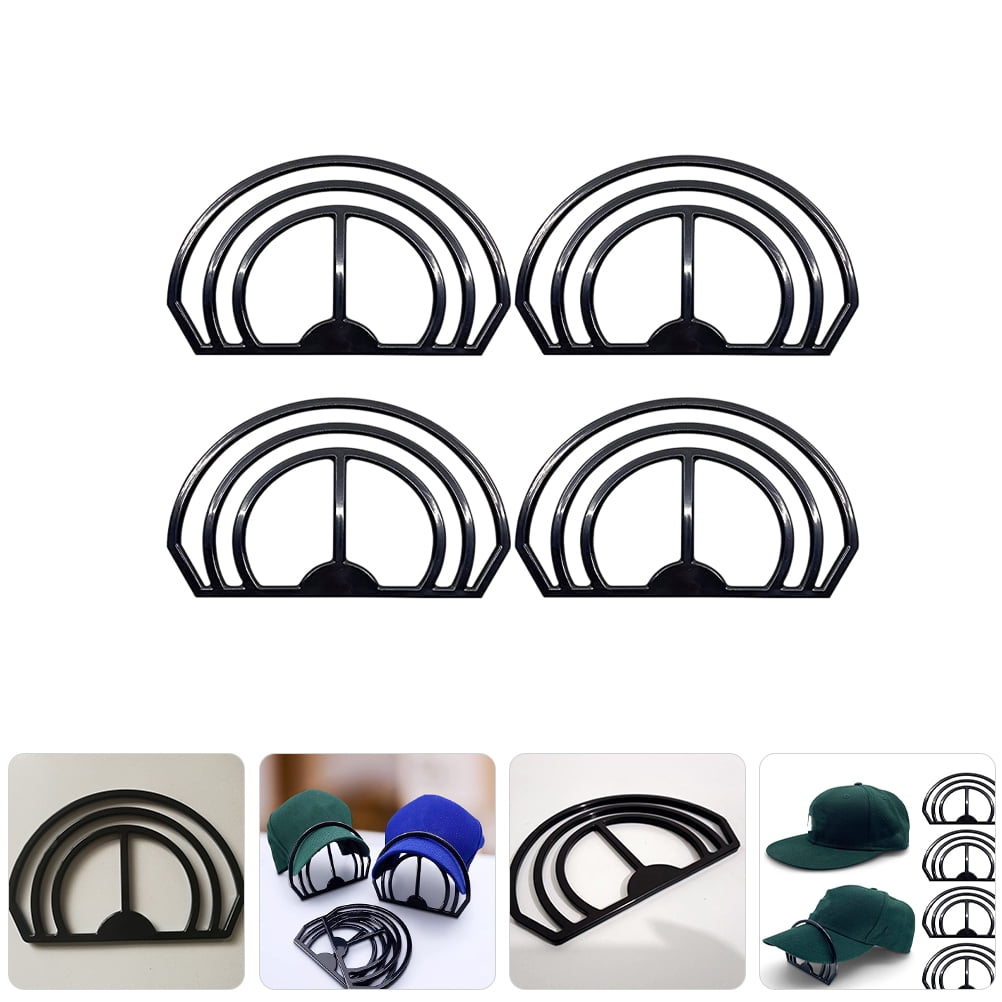 ORDDIART 4Pcs Hat Edge Bending Device Plastic Rectangular for Hat and ...