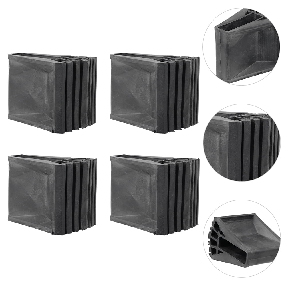 ORDDIART 4Pcs Rubber Ladder Foot Cover for General Users in Home and ...