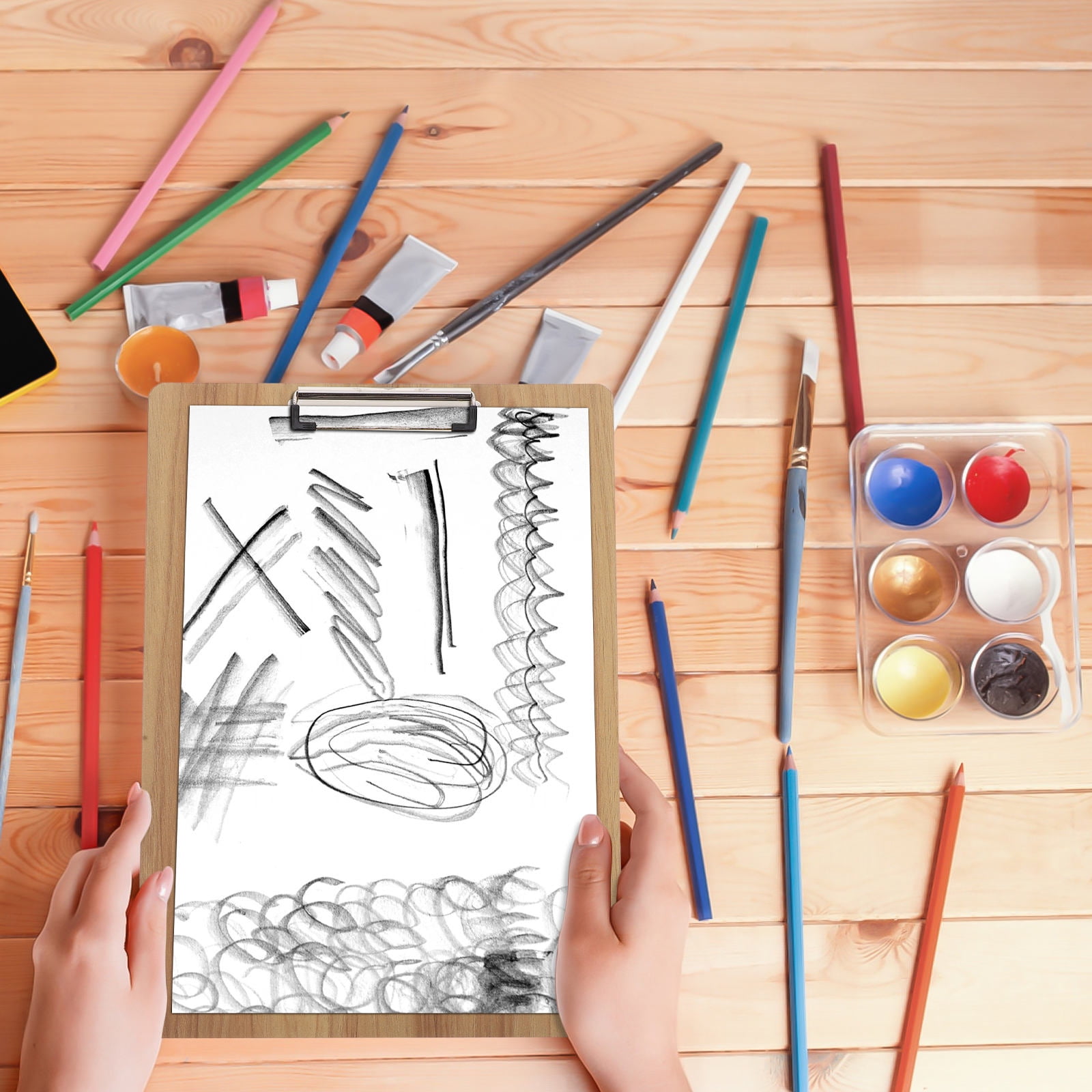 ORDDIART 4Set Artist Sketching Board for Students and Artists Portable ...