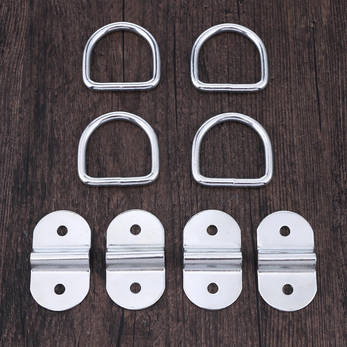 ORDDIART 4Set D Shape Lashing Rings for Trailers Tie Down Anchor Points ...
