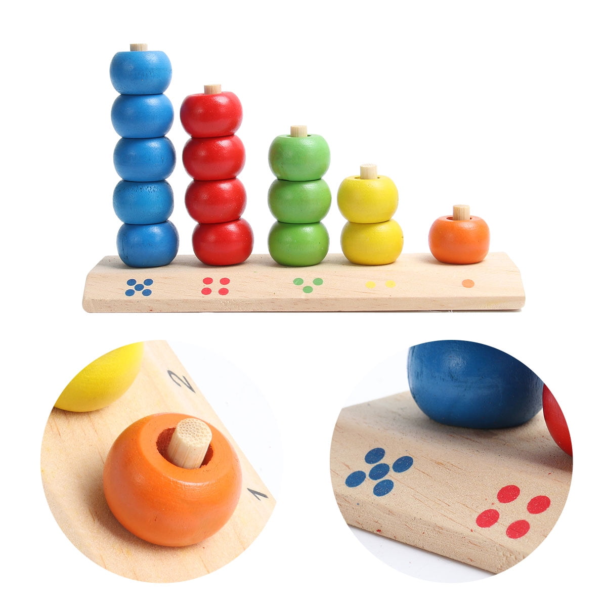 SOPOTUTU Childrens Mental Arithmetic Toys Math Building Blocks Multi ...