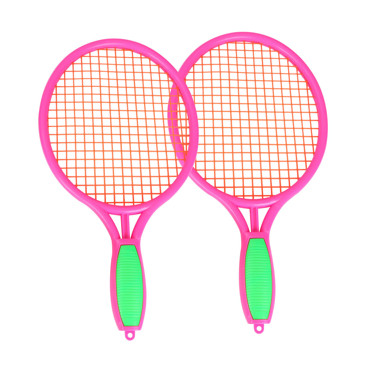 SOPOTUTU Kids Badminton Racket Set ABS Lightweight 1 Pair Game Props ...