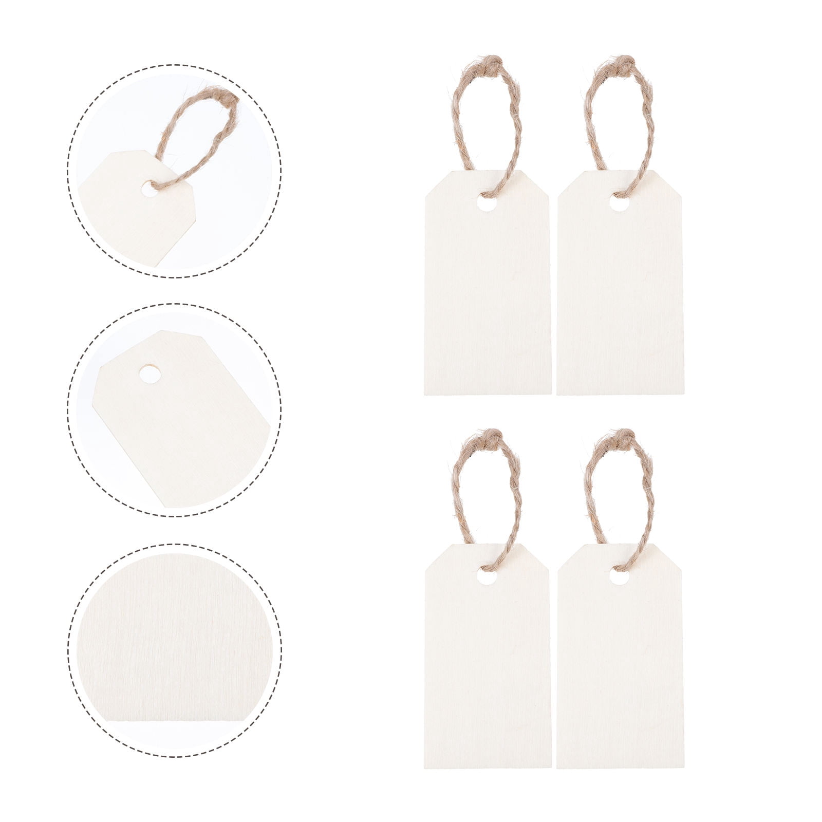 ORDDIART 50 Per Pack Square Price Labels for Necklaces - Walmart.com