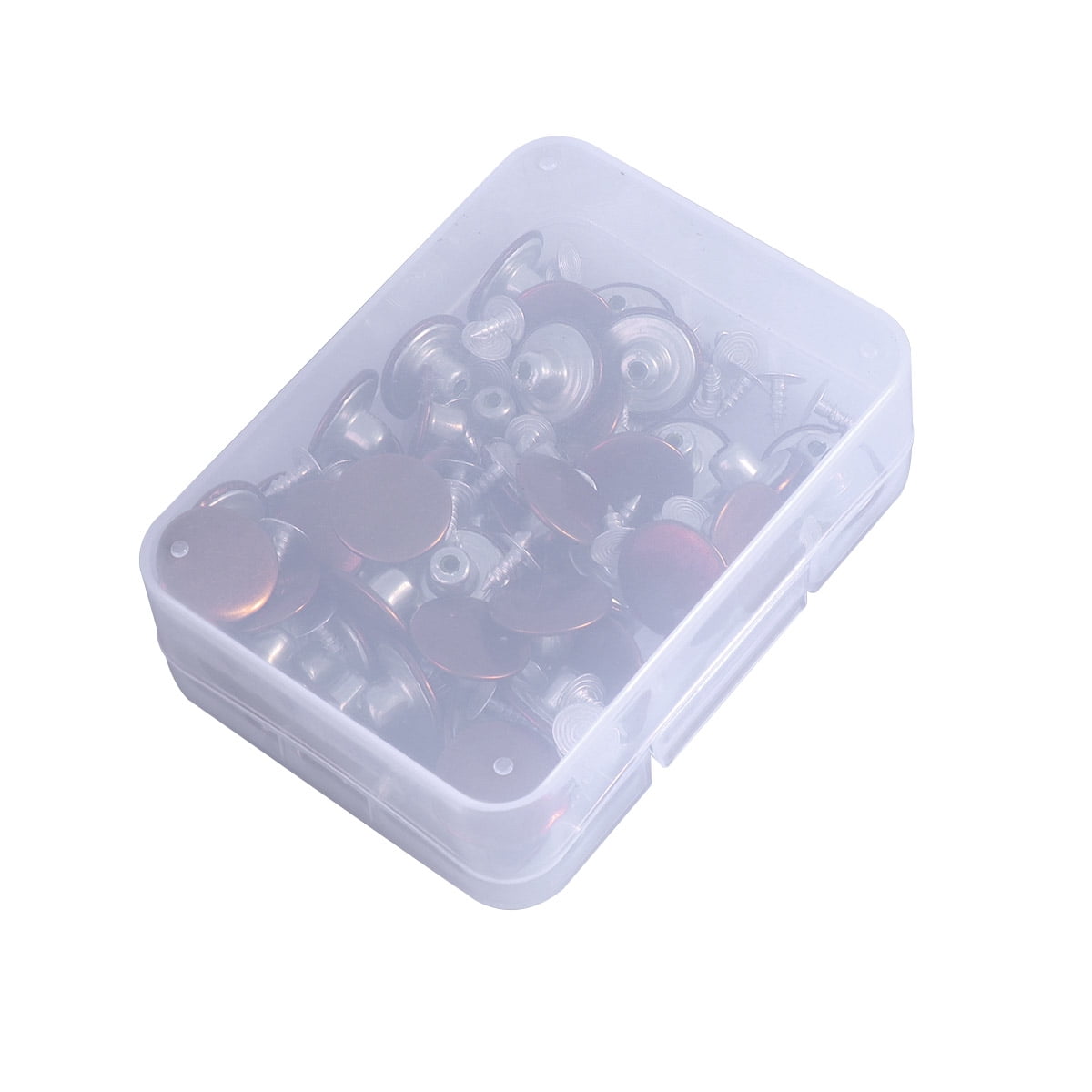 ORDDIART 50 Sets Suspenders Buttons Square Shape Metal for Replacement ...