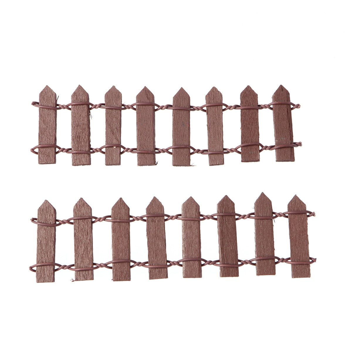 ORDDIART 50Pack Mini Fence Model Diy Decorative for Mini Houses and ...