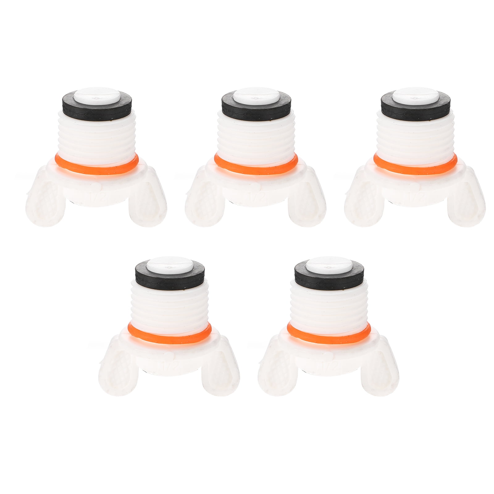 ORDDIART 50Pack Pipe End Plugs White Rabbit Shaped For Resistant To ...