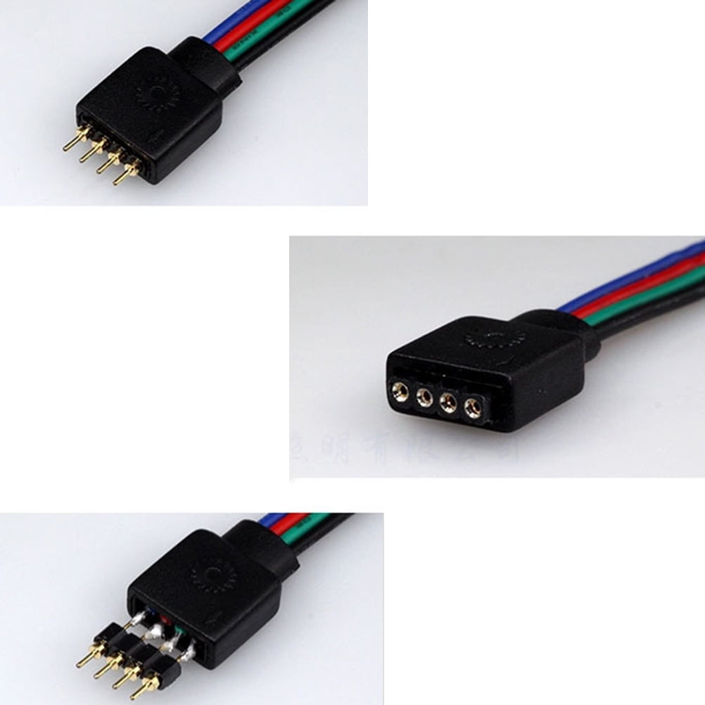 ORDDIART 50Pcs Black Square Pin Header Connector Kit for Electronic ...