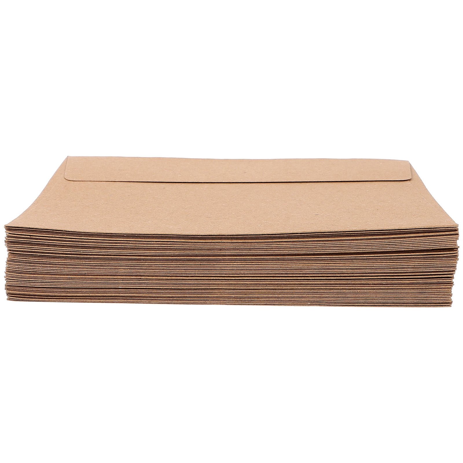 ORDDIART 50Pcs Large Envelopes Invitation Card Envelopes Coffee White ...