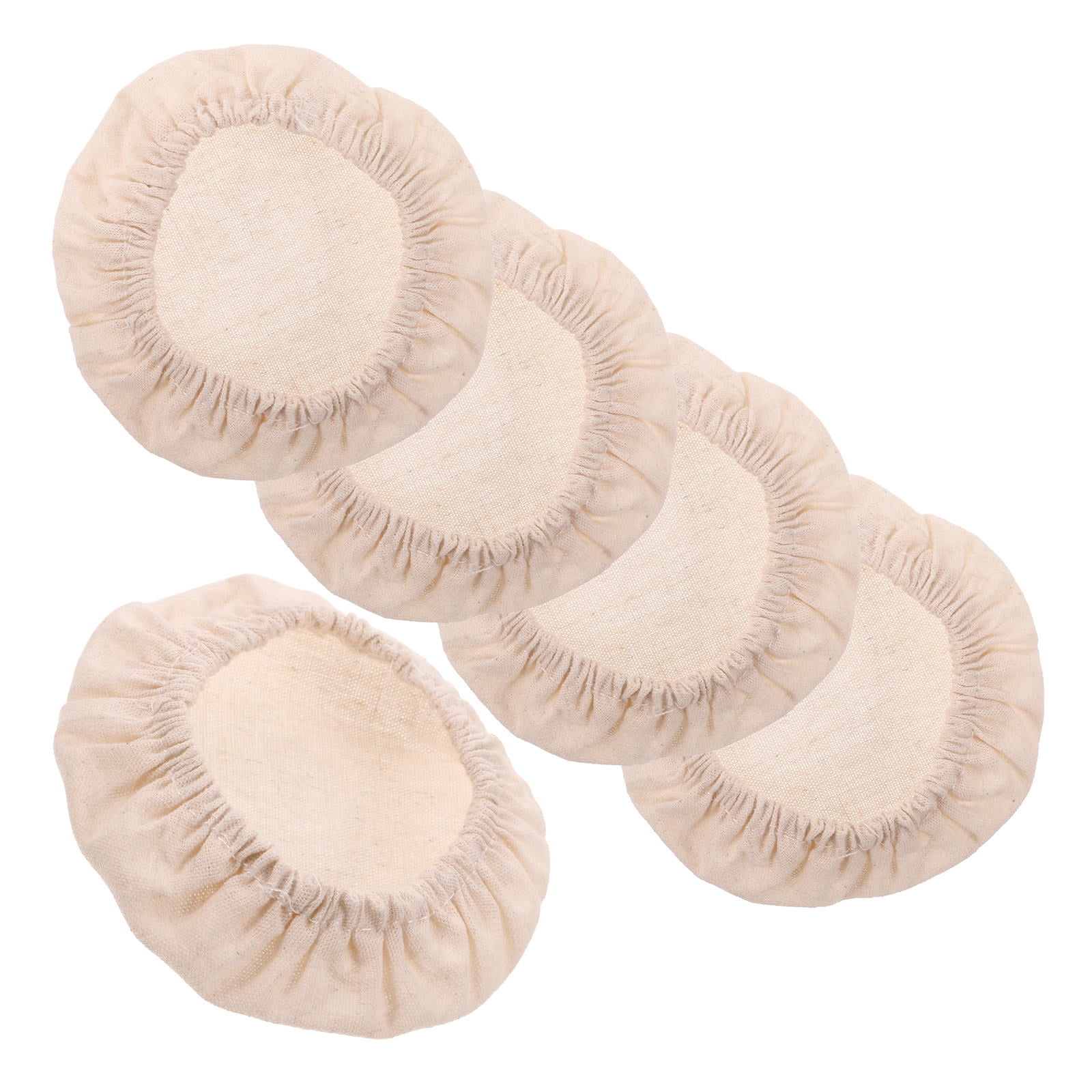 ORDDIART 5Pcs Round Cotton Cloth Jar Lid Cover for Milk Tea Shop and ...