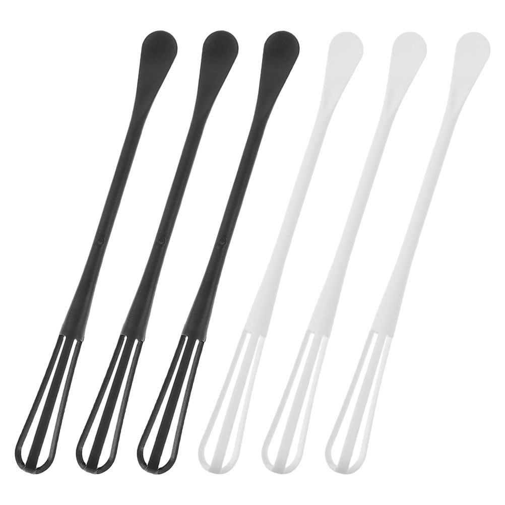 SOPOTUTU Kitchen Gadget Egg Stirring Whisk Ergonomic Handle 6Pcs ...