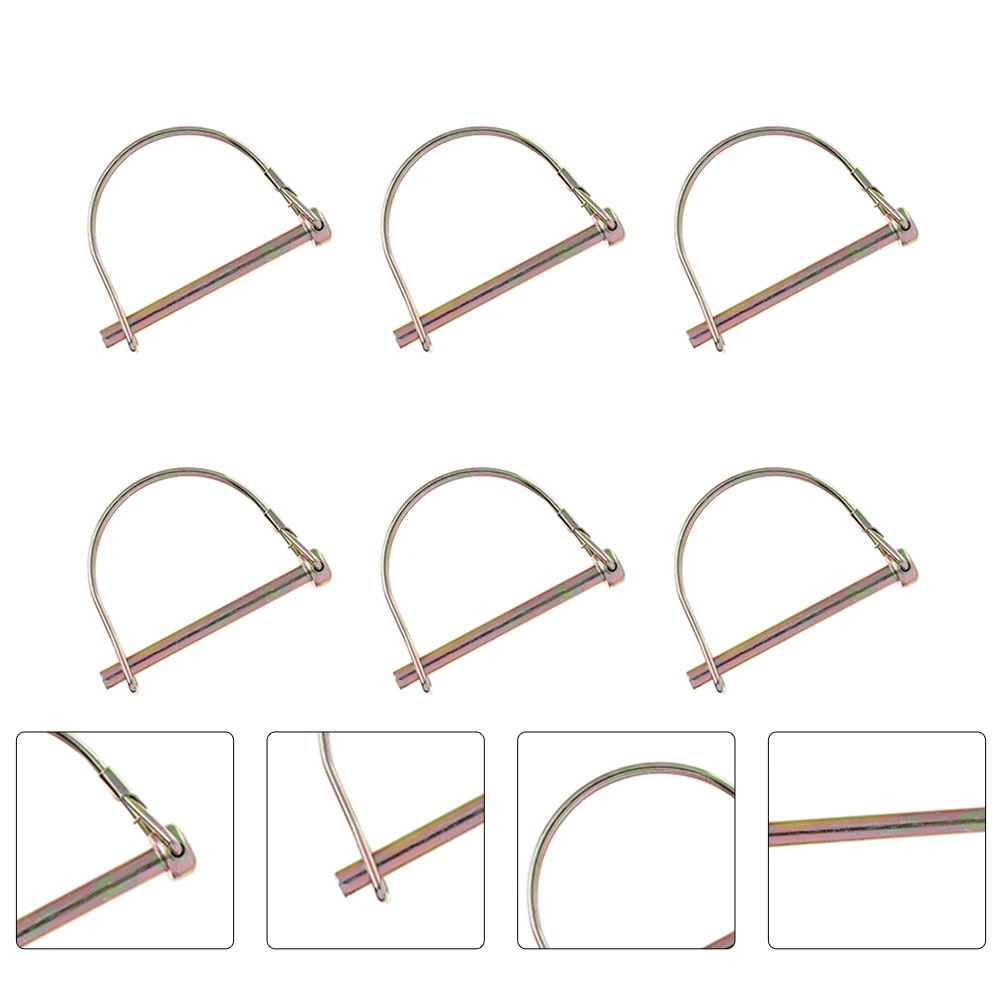 ORDDIART 6Pcs Safety Pin for Trailer Hitch Secures Coupler Latches 3 ...