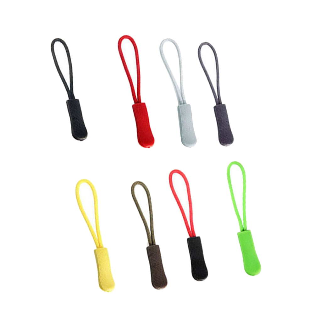 SOPOTUTU Zipper Pull Rope Zipper Pulls Assorted Color Plastic 80Pcs ...