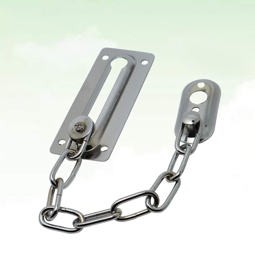 ORDDIART Anti-Theft Door Chain Locks 4-Pack Iron Safety Latches for ...