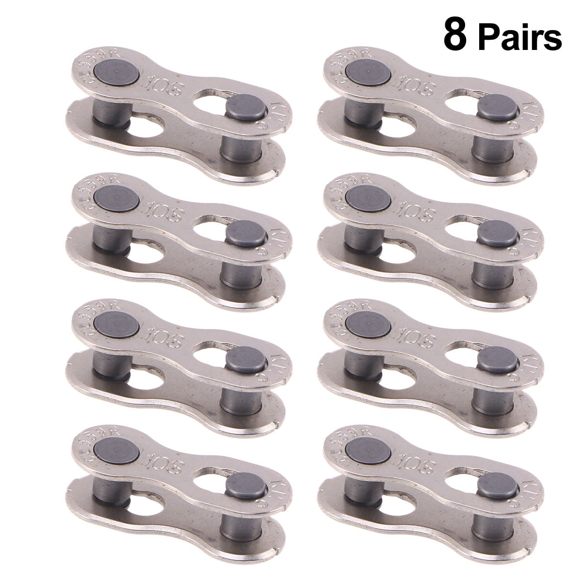 ORDDIART Bike Chain Connector 8Pairs Metal Adjuster Slide Buckles for ...