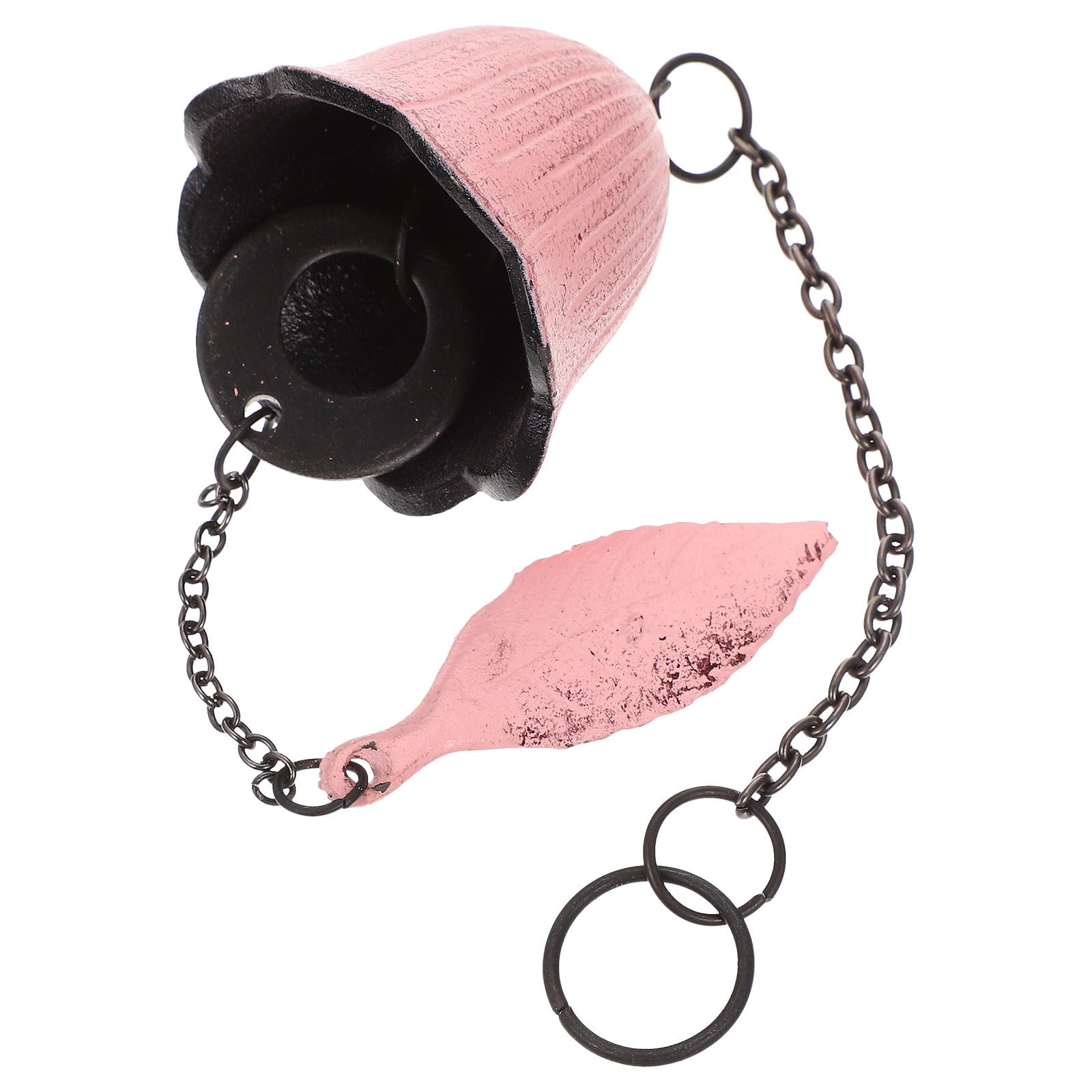 ORDDIART Cast Iron Temple Archaic Hanging Bell with Retro Design for ...