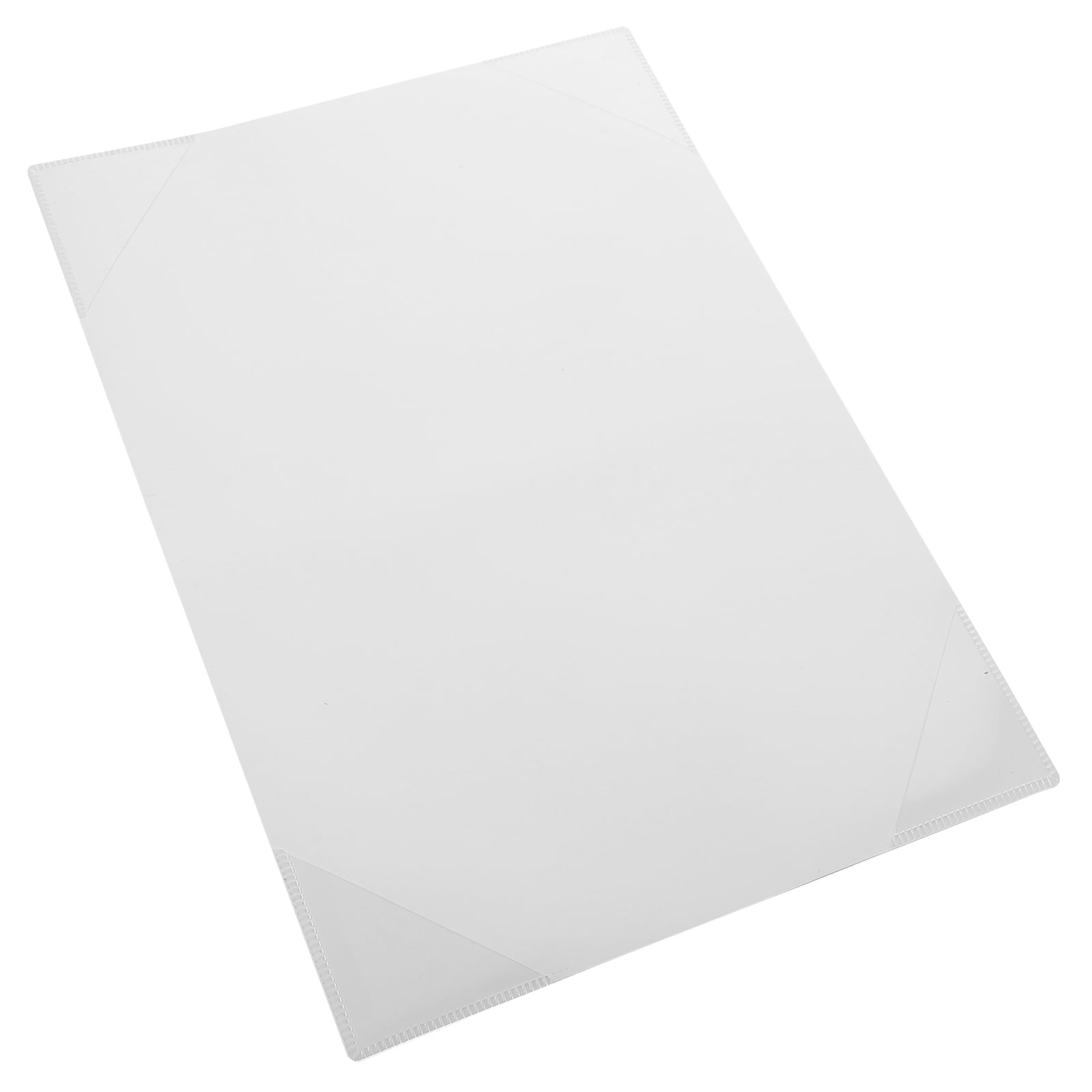 ORDDIART Clear Sheet Protectors PVC Material Portable Document ...