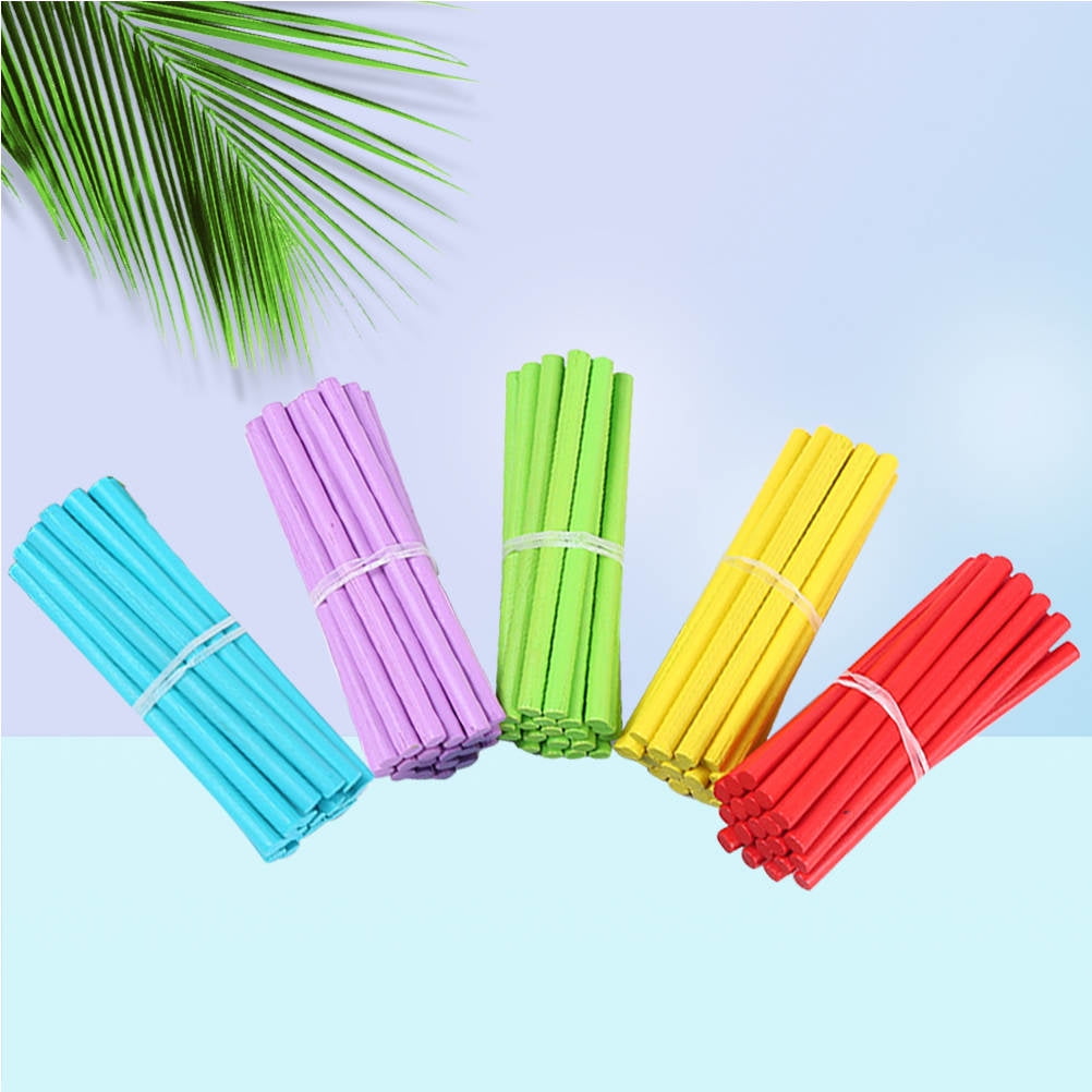 SOPOTUTU Counting Rods Mathematical Counting Stick Assorted Color ...
