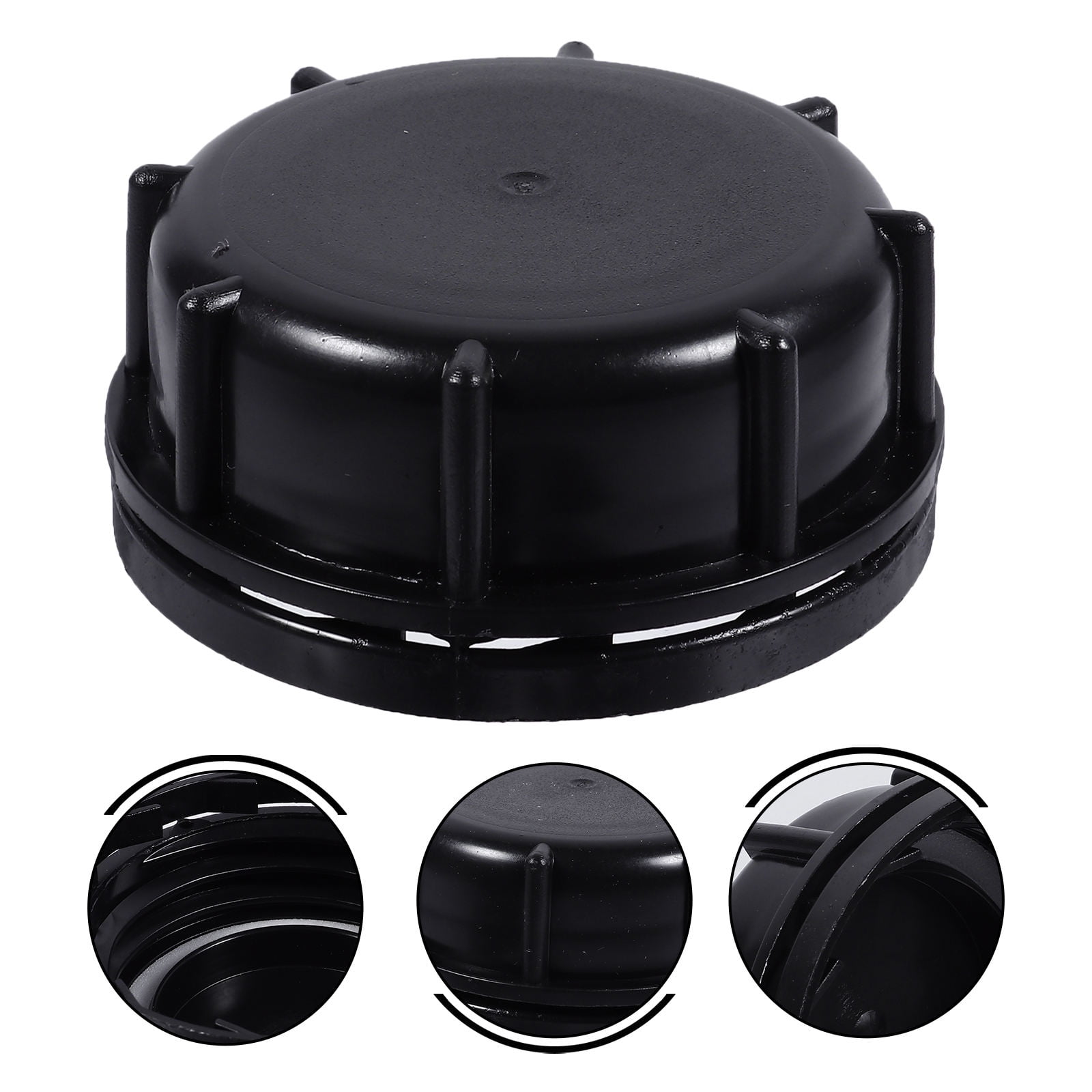 ORDDIART Gallon Chemical Bucket Cover 10Pcs Black Plastic Round for ...