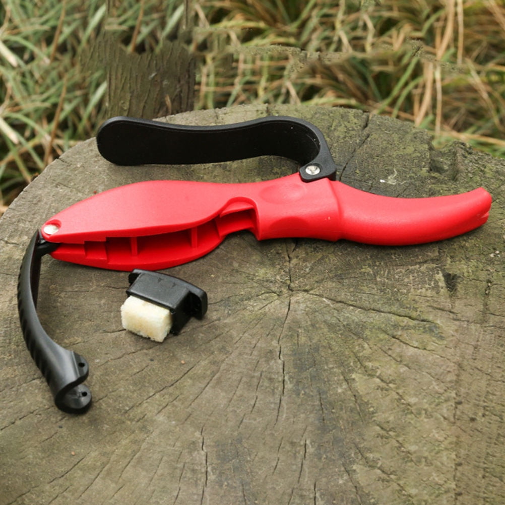 SOPOTUTU Red Pruner Sharpener Garden Tool for Pruning Shears and Mower ...