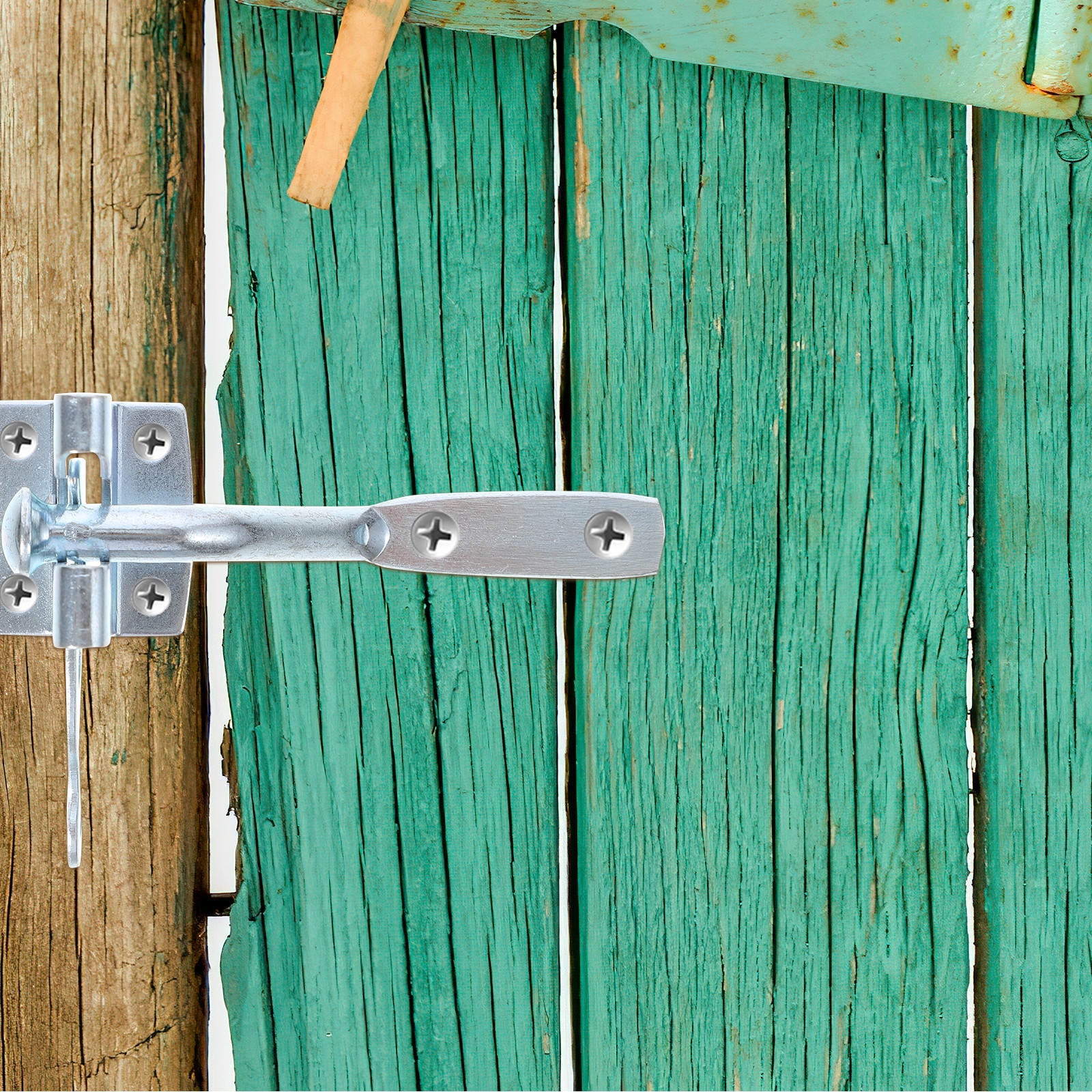 ORDDIART Gate Latch Heavy Duty Galvanized Carbon Steel for Fence ...