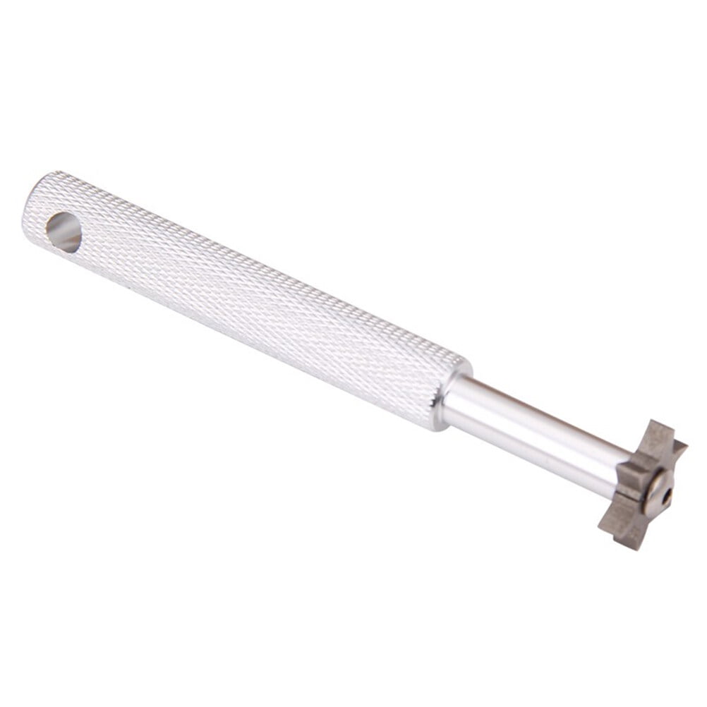 SOPOTUTU Silver Metal Club Groove Sharpener with Rubber Grip for Golf ...