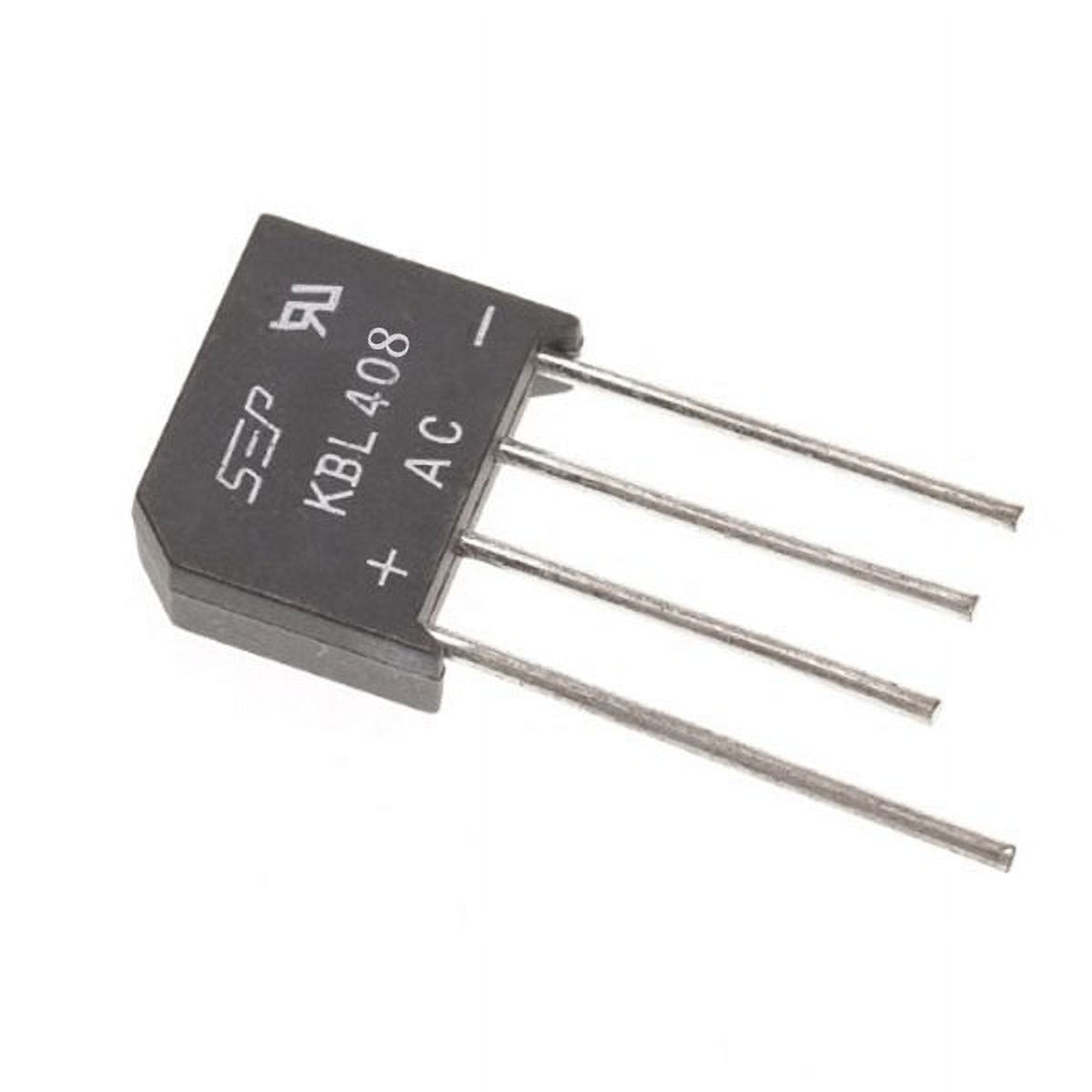 SOPOTUTU 10Pack KBL408 Bridge Rectifier Black Plastic Diode Products ...
