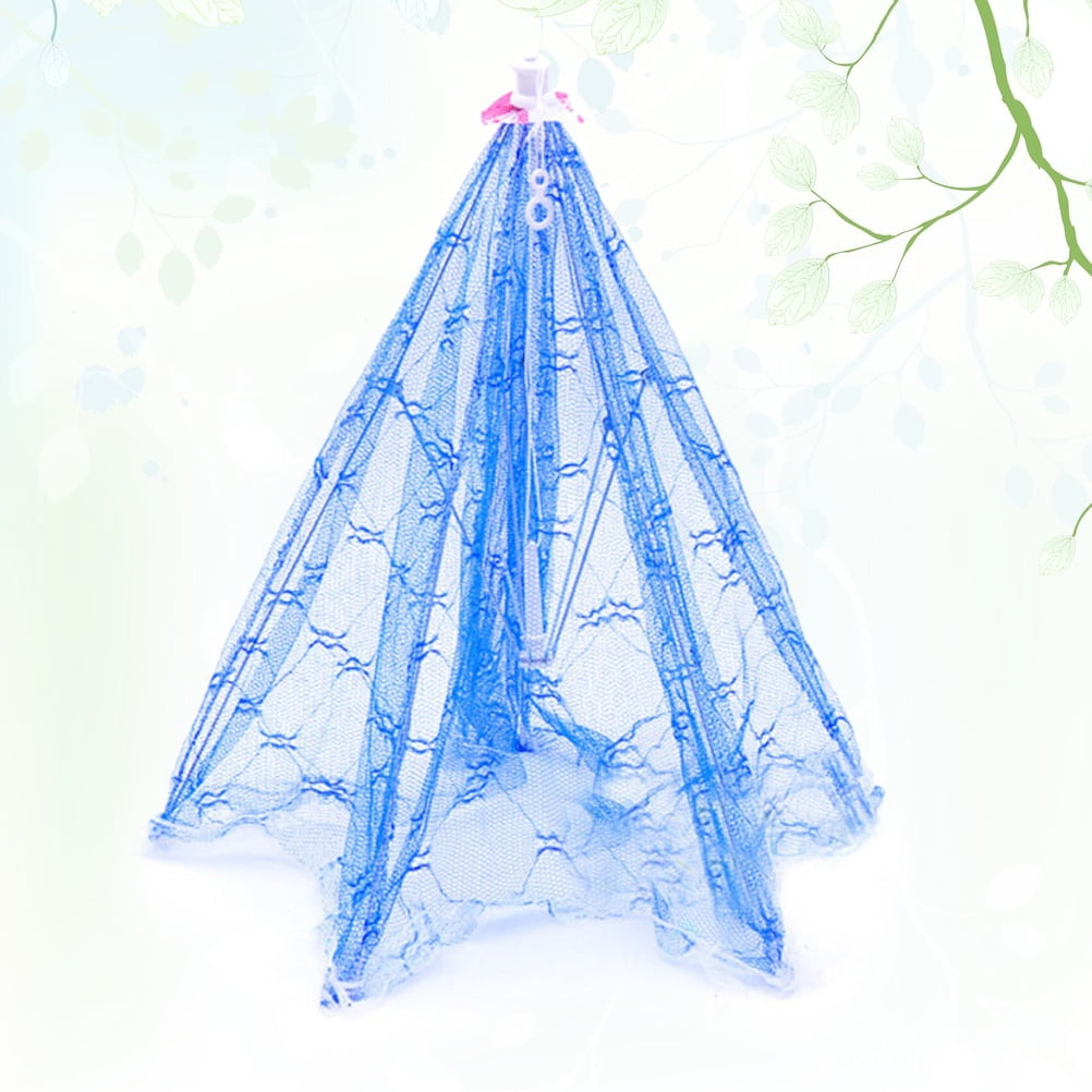 SOPOTUTU Food Net Cover Dome Mesh Food Cover Tent 4 Pieces Set for ...