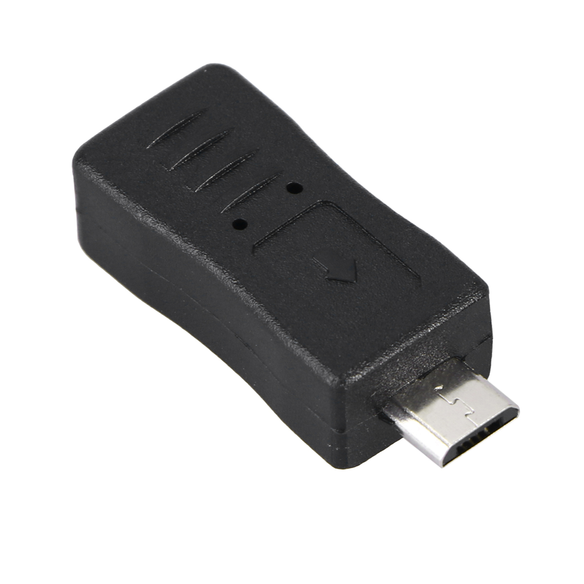 ORDDIART Mobile Phone Converter Mini Usb Adaptor Metal Plastic ...