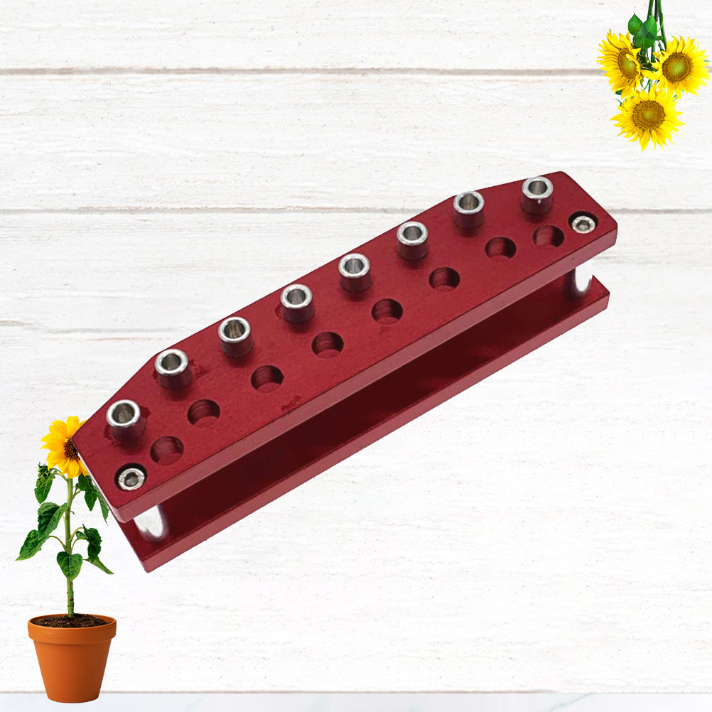 ORDDIART Red Rectangular Screwdriver Base Tool Storage Organizer 1Set ...