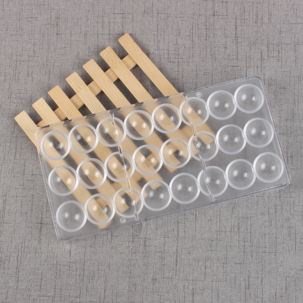 ORDDIART Silicone Round Chocolate Mold 1Pack For Candy Making And Jelly ...