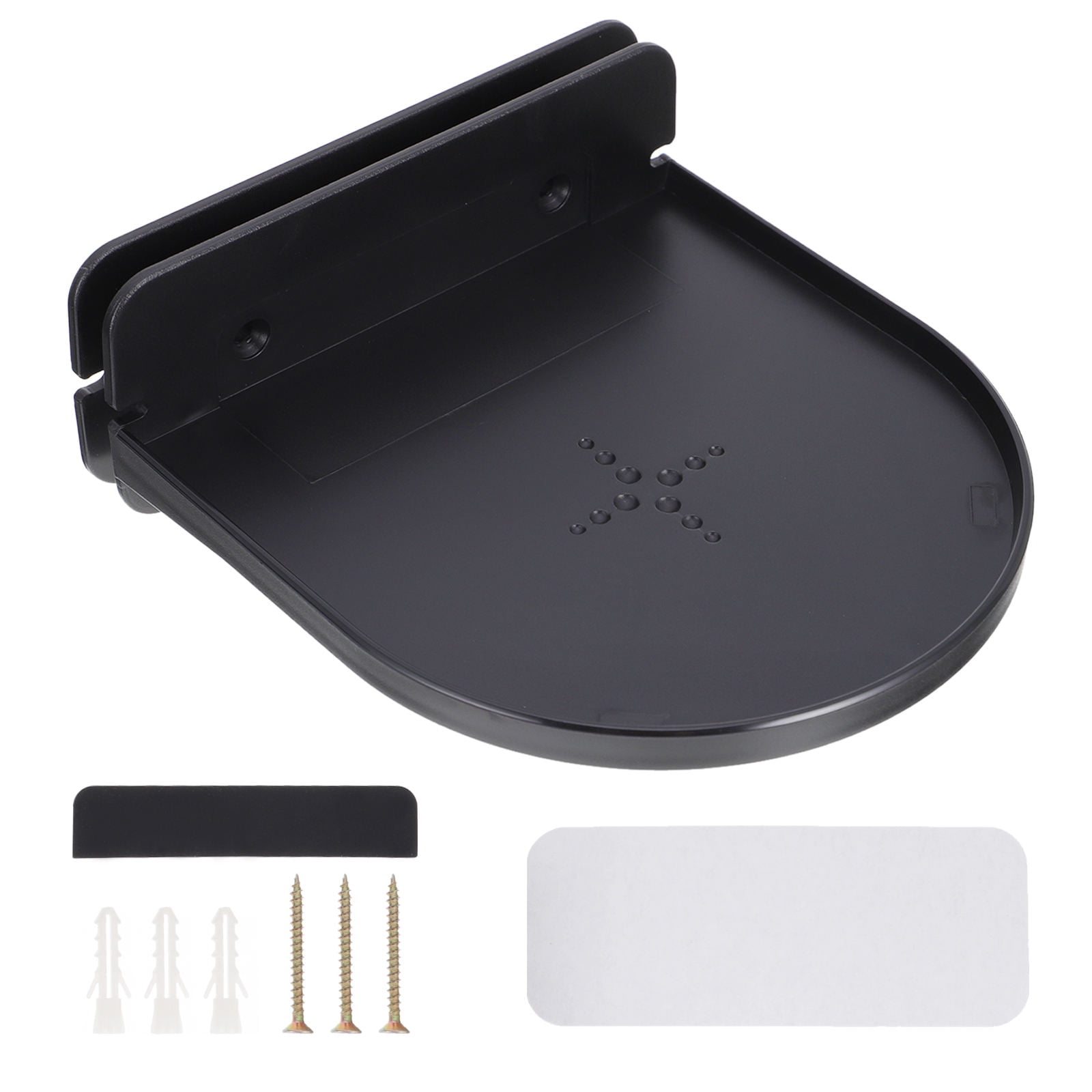 SOPOTUTU 1Pc Wall Mounted Black Speaker Holder with Easy Installation ...