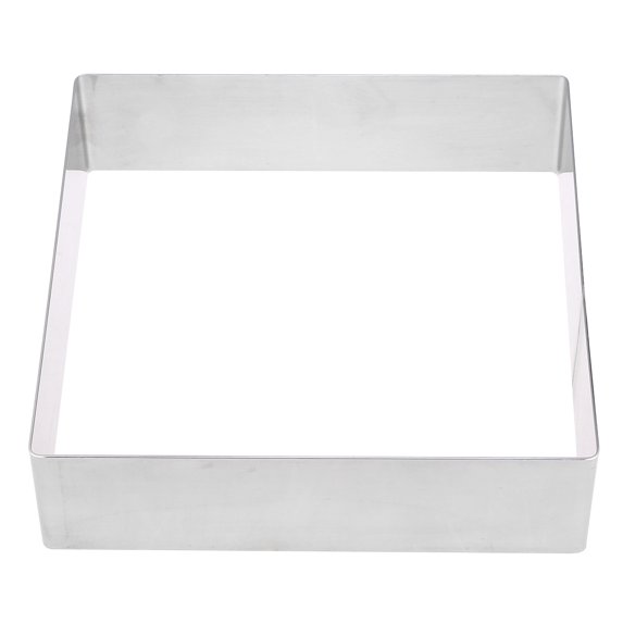 ORDDIART Stainless Steel Mousse Cake Mold Square Shape for Professional ...