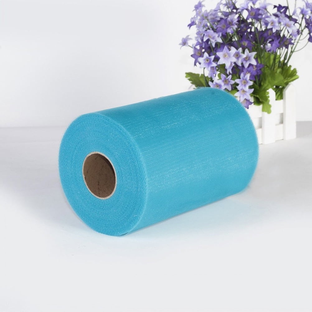 ORDDIART Tulle Roll Spool 6 Inches x 100 Yards for Wedding Table Runner ...