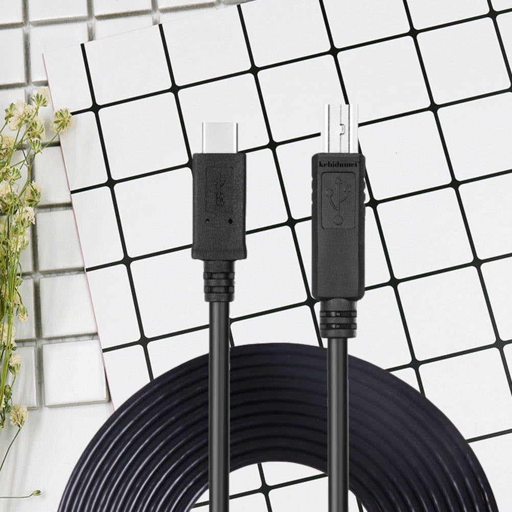 SOPOTUTU USB Printer Scanner Cable Black Compatible with Multiple USB ...