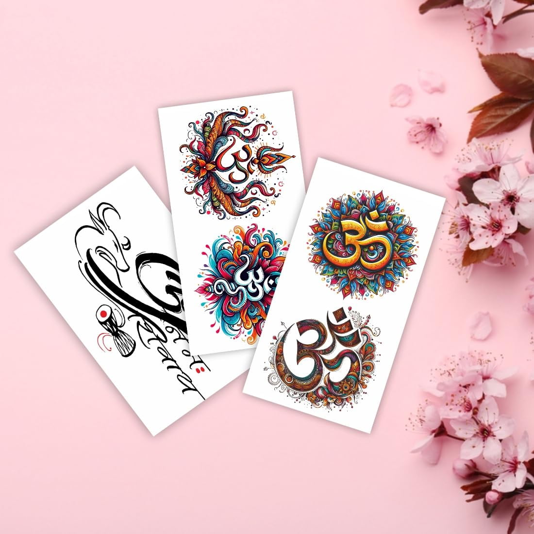 ORDERSHOCK Om Namaha Shivaye With Manadev Damru Om With Trishul Design ...