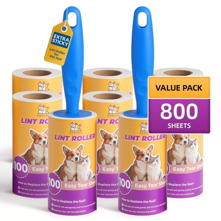 Sticky Master Washable & Reusable Lint Roller - 2 Piece Set - Walmart.com