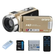 Vivitar Full Size 8K Studio Video Camcorder, 64MB, Ultra HD, Black ...