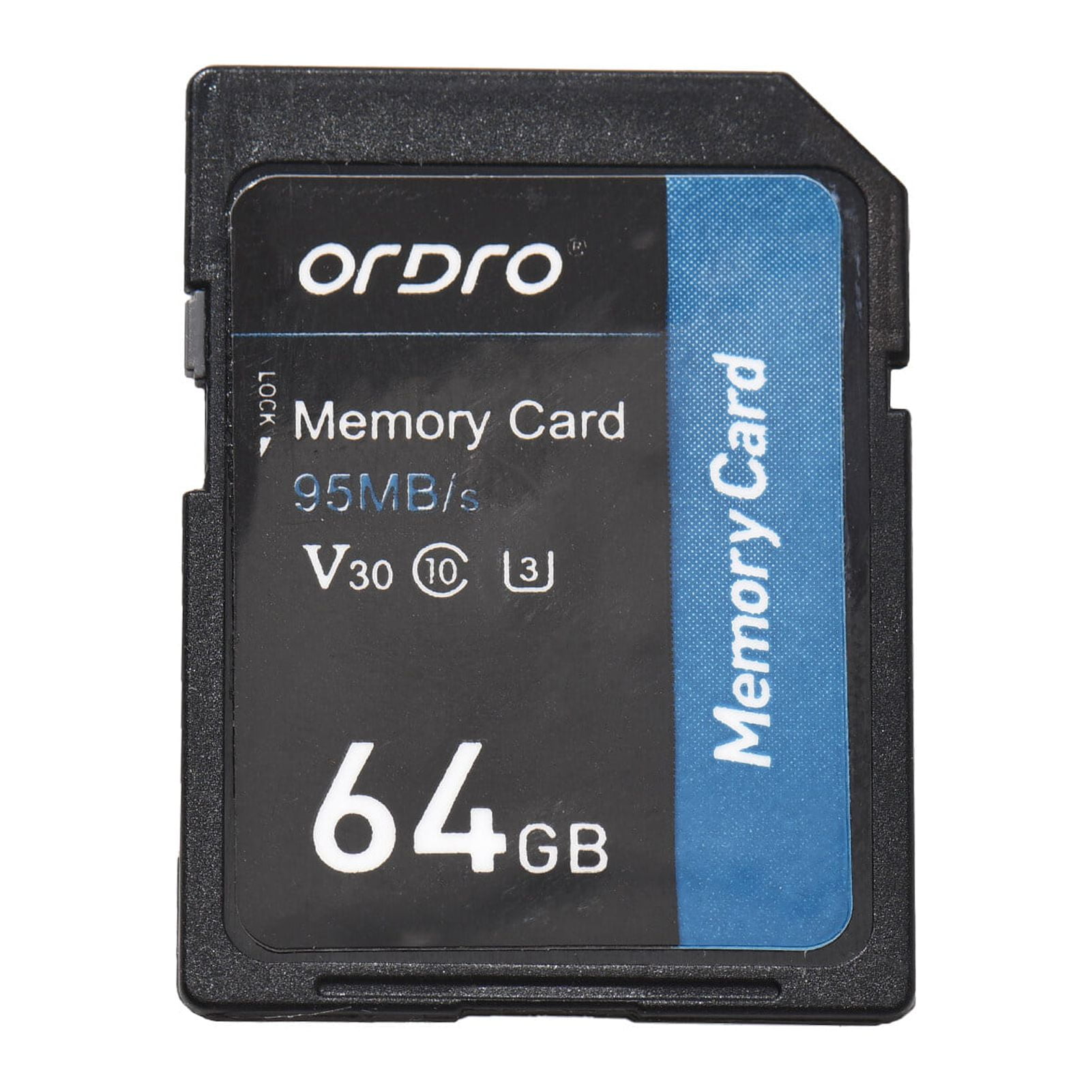 ORDRO High Speed 64GB Memory Card V30 Class 10 Digital Cameras ...