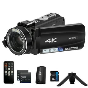 Vivitar Full Size 8K Studio Video Camcorder, 64MB, Ultra HD, Black ...