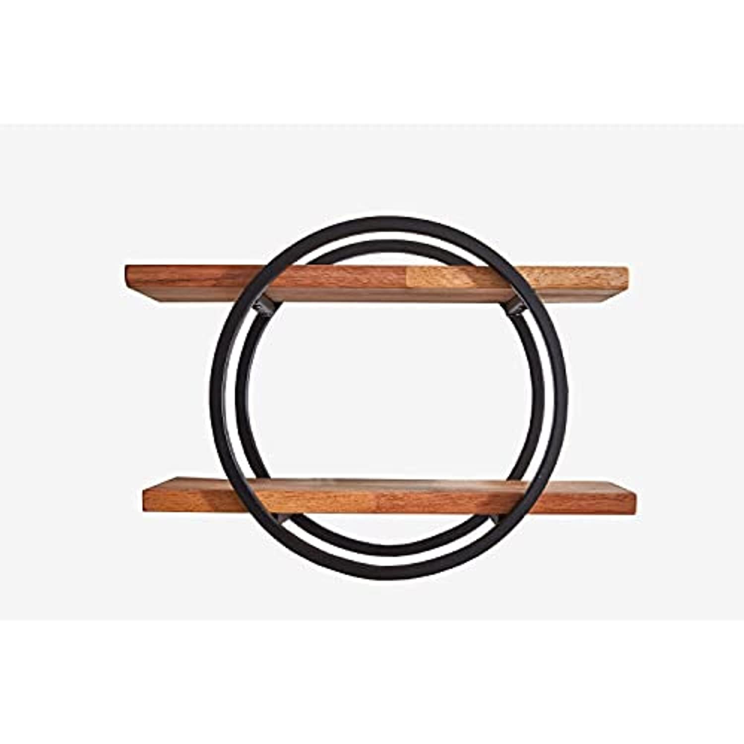 ORE International 12 Inch Long 2-Tier Shelving Mid Century D8145 ...