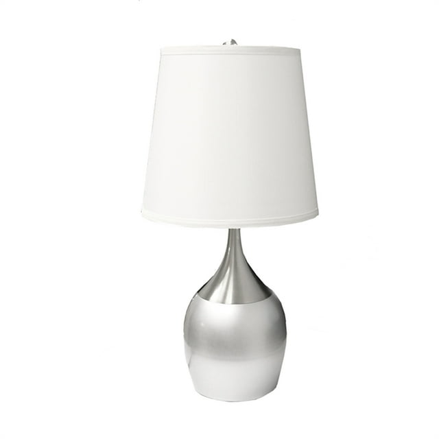 ORE International 24" Touch Table Lamp, Silver - Walmart.com