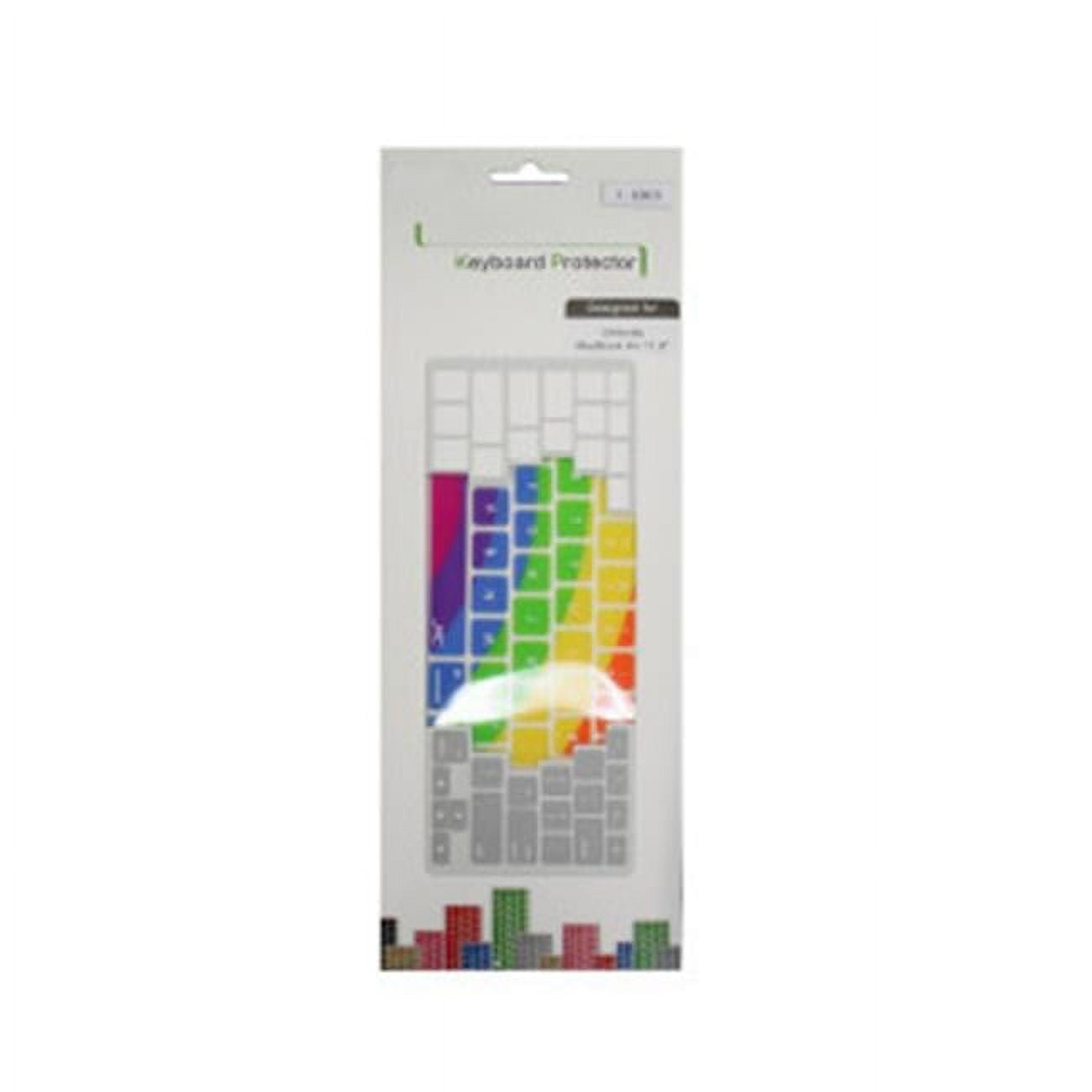 ORE International Modern Air Keyboard Protector Rainbow Multi-Color ...