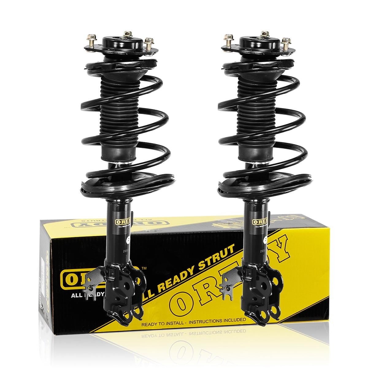 OREDY Front Struts with Coil Spring Assembly Repalcement for 2012-2017 ...