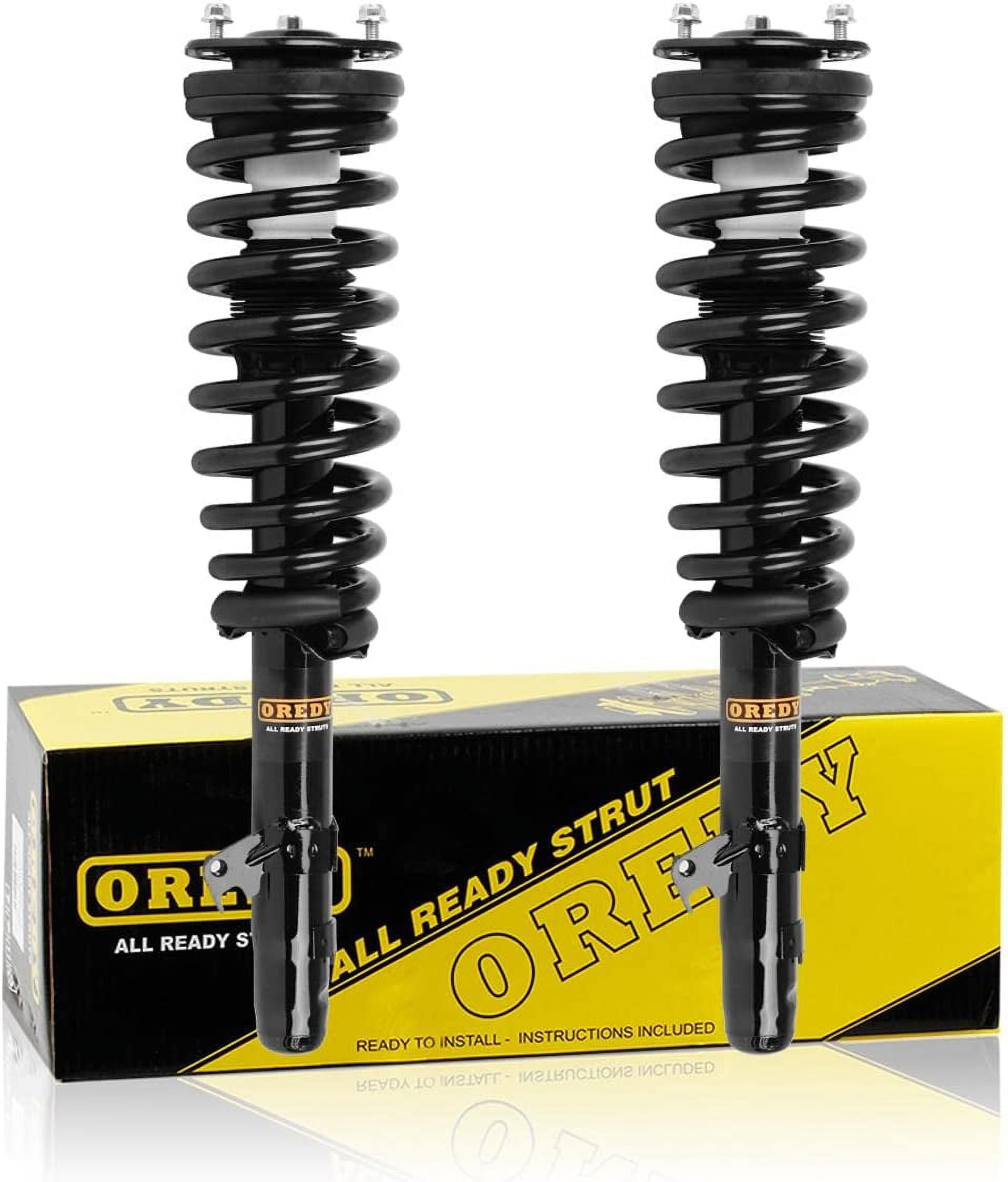 OREDY Front Pair Complete Suspension Struts and Shocks Assembly with ...
