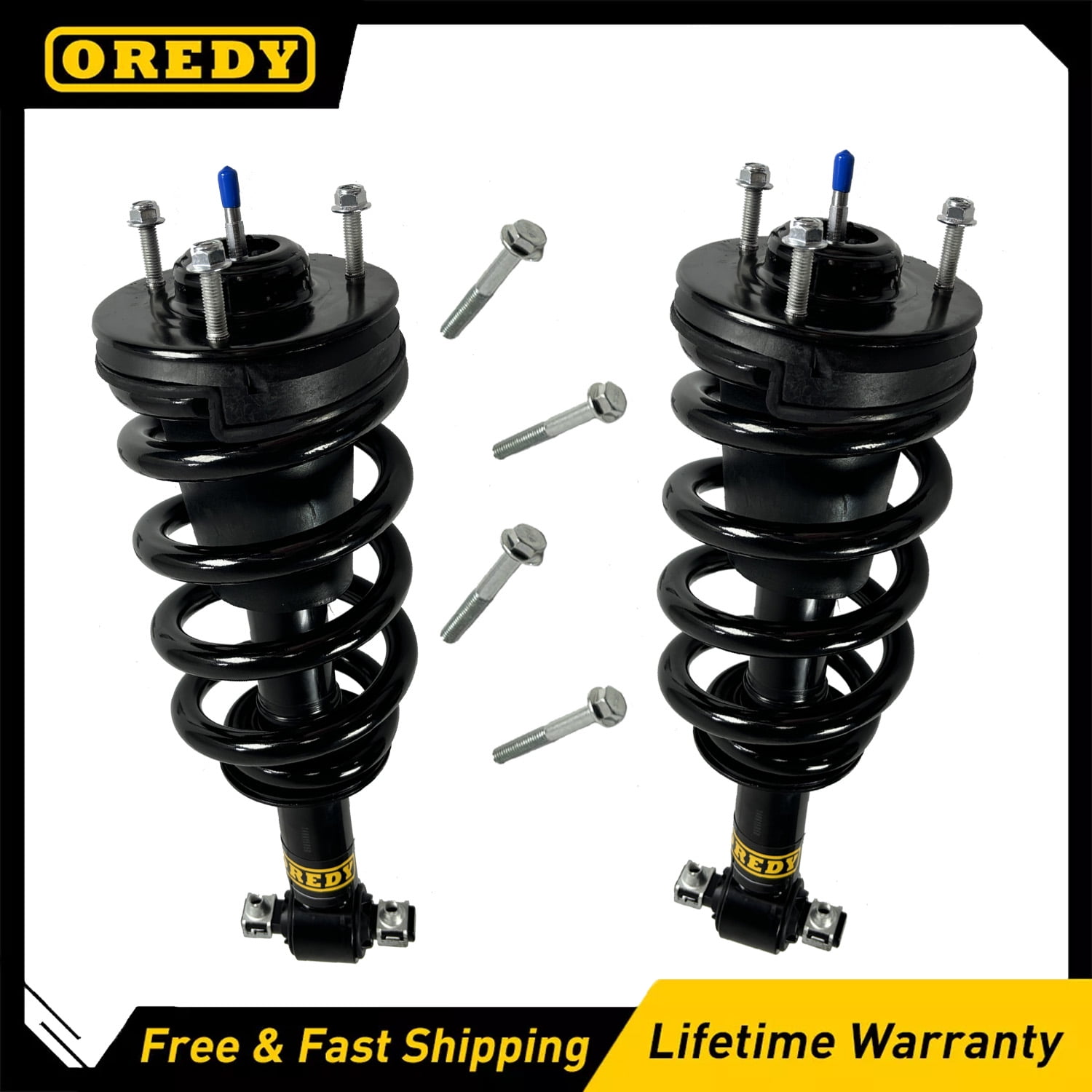 OREDY Pair Front Magnetic Shock Struts for 2007-2014 Chevy Tahoe ...
