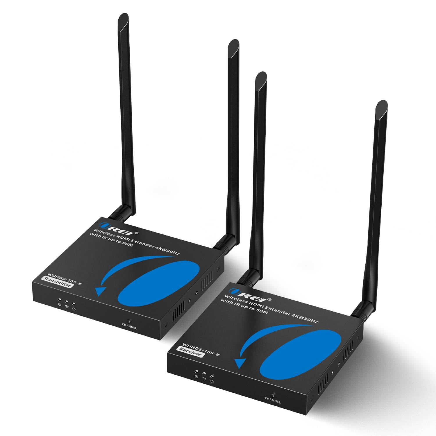 OREI 4K@30hz Wireless HDMI Extender (Loop, IR) - 165ft-WUHD3-165-K ...