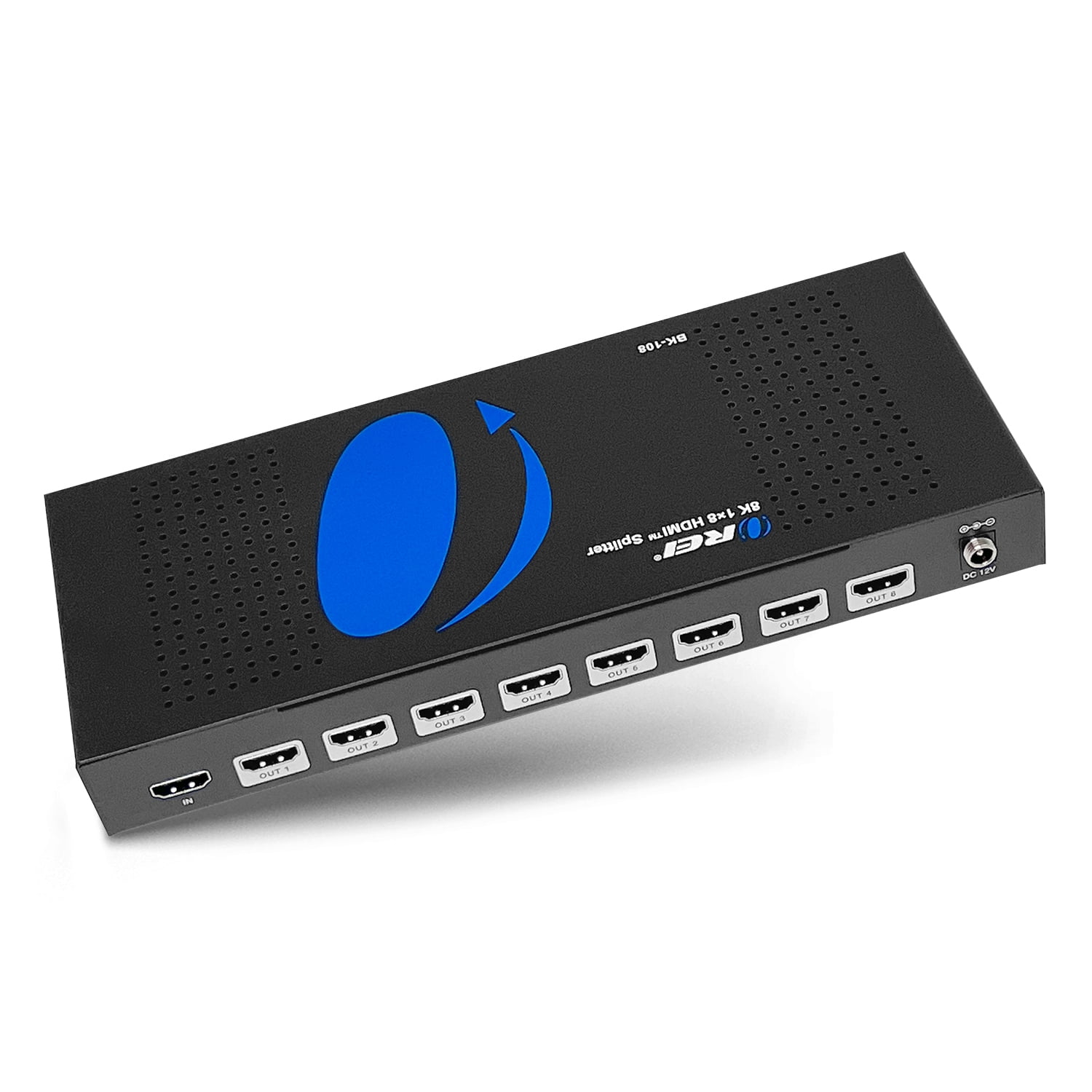 OREI 8K 1x8 HDMI Splitter With HDR10+, Downscaler & EDID management (BK ...