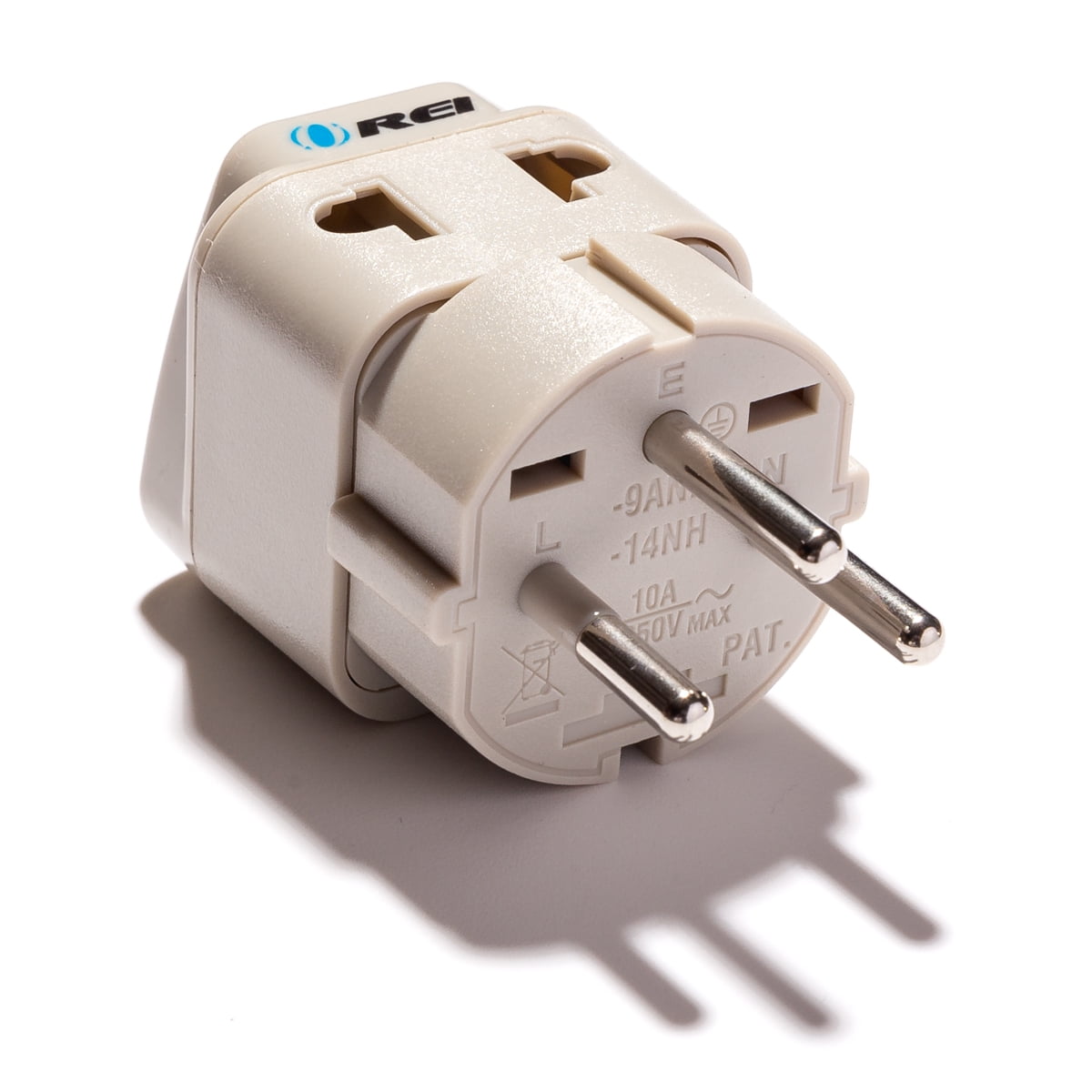 OREI Grounded Universal 2 in 1 Plug Adapter Type H for Israel & more ...